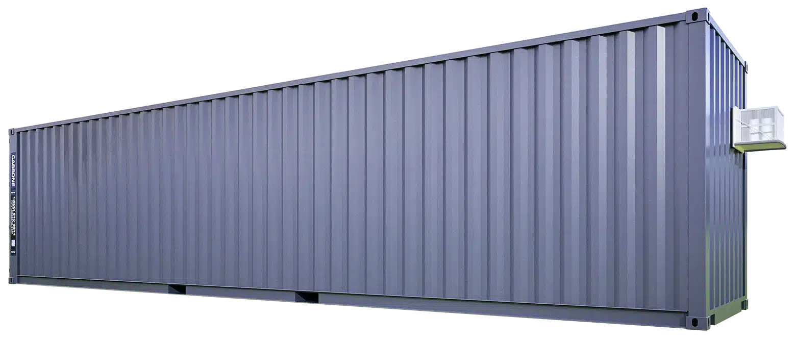 Climate Controlled Storage Containers 8' x 40' - Cassone