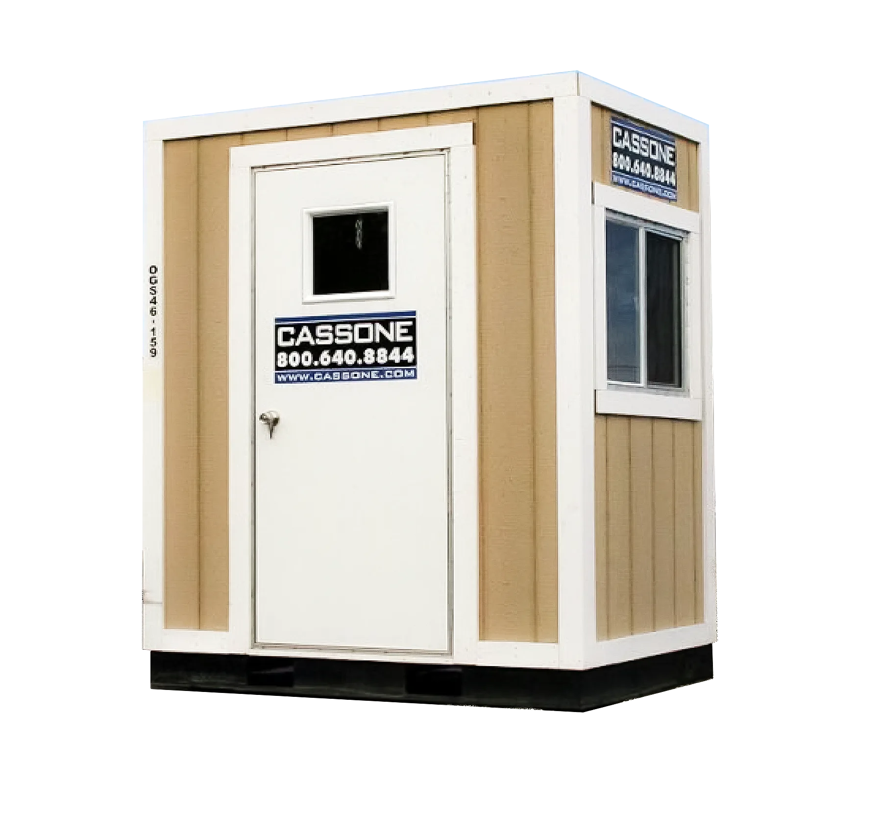 Security & Guard Booth 4' X 6' - Cassone
