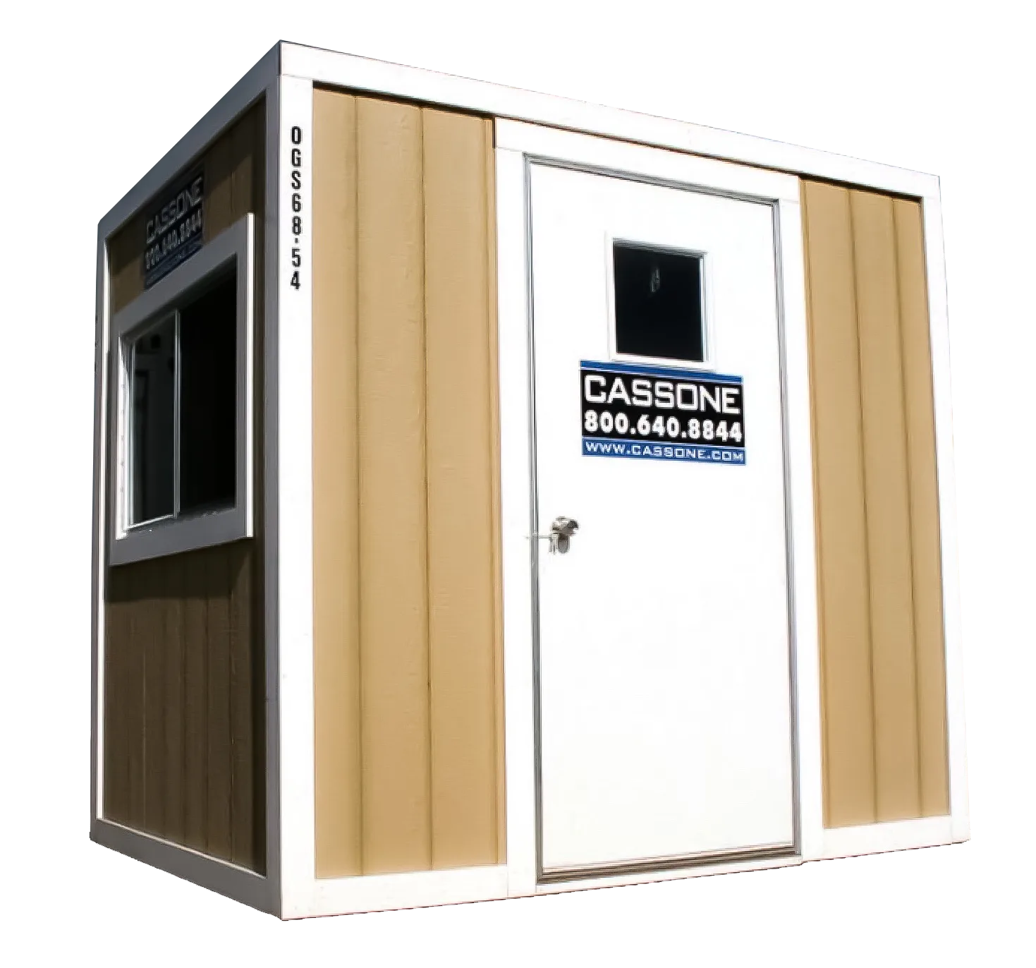 Security & Guard Booth 6' X 8' - Cassone